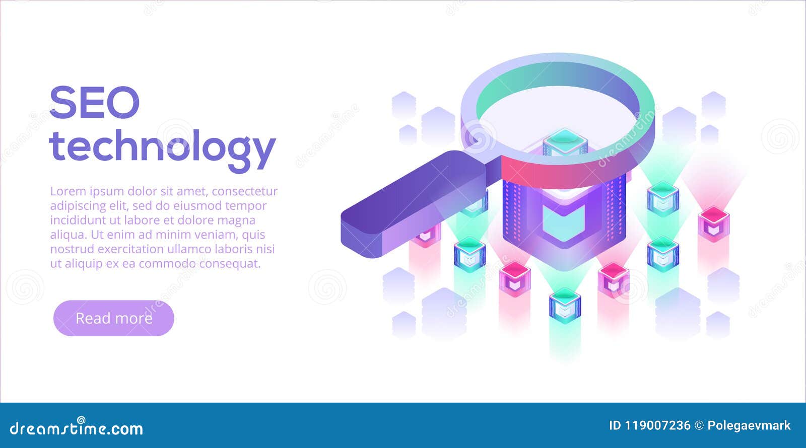 Data Analytics Platform Isometric Vector Illustration. Abstract Stock ...