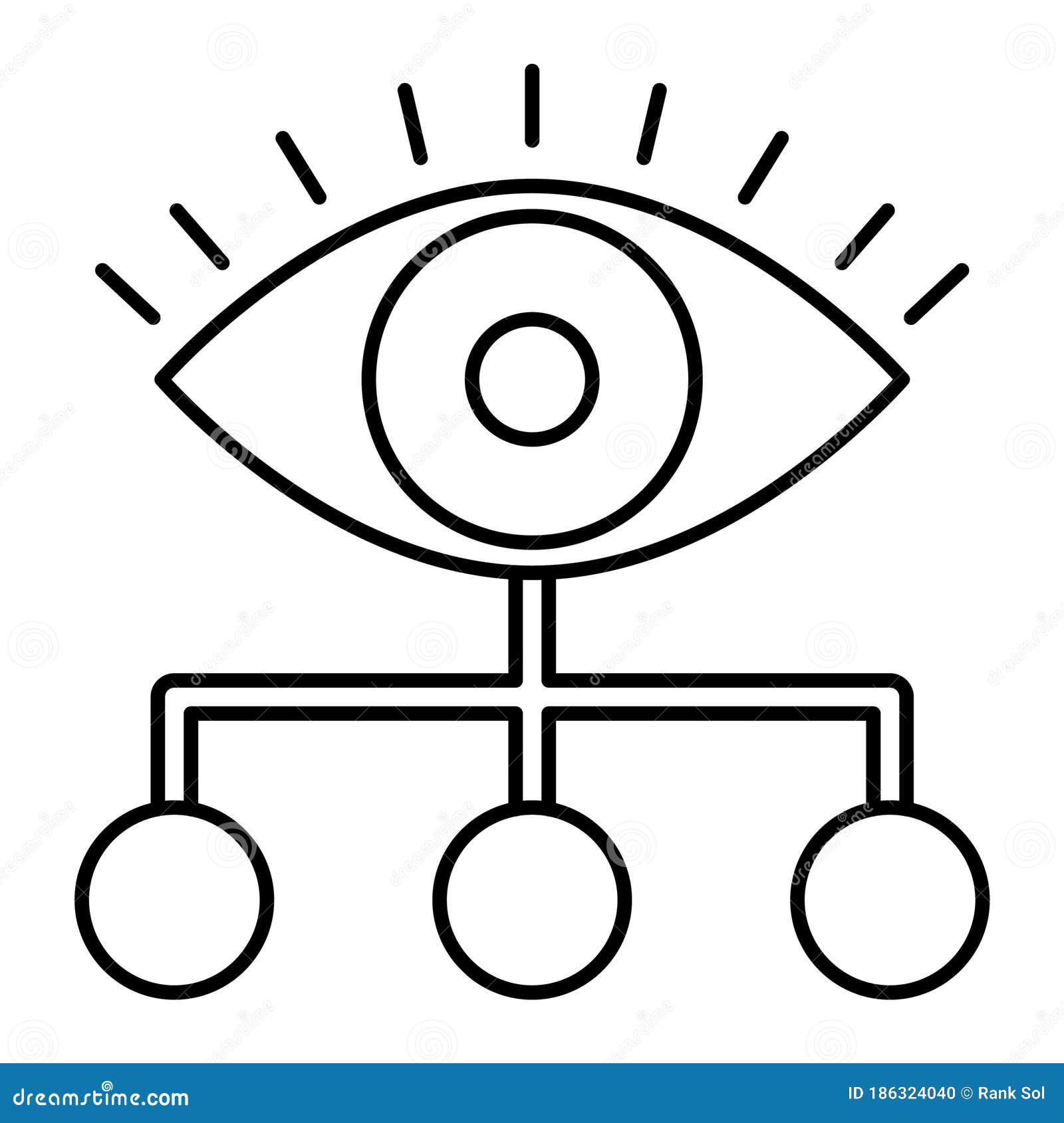 Data Analyzer Outline Vector Icon Which Can Easily Modify or Edit Stock ...