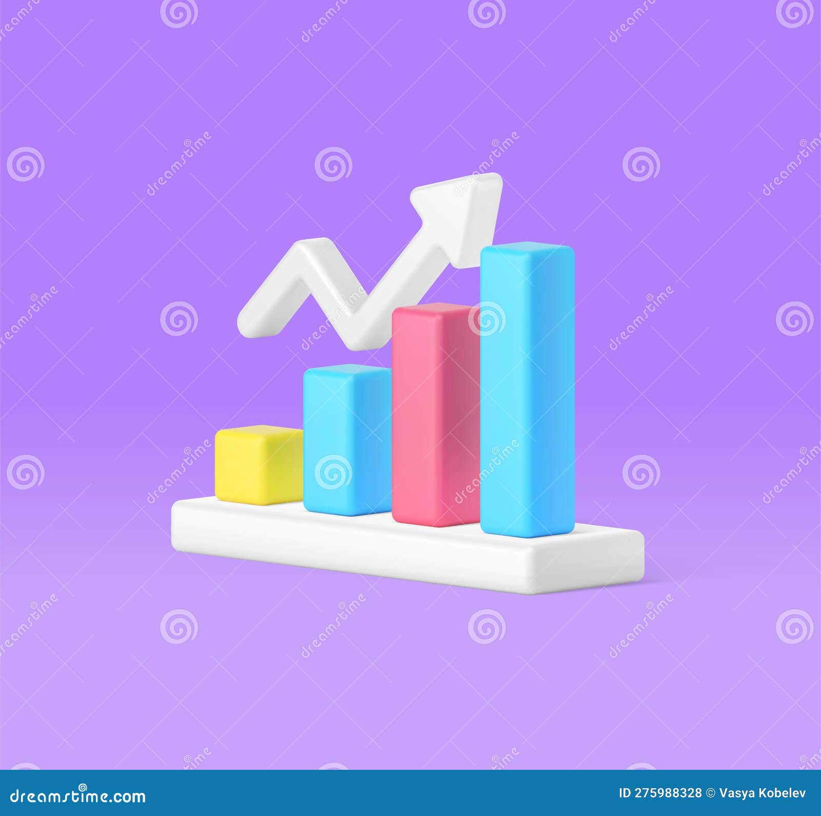 Dynamic Graph Draw On Window Glass Royalty-Free Stock Photography ...