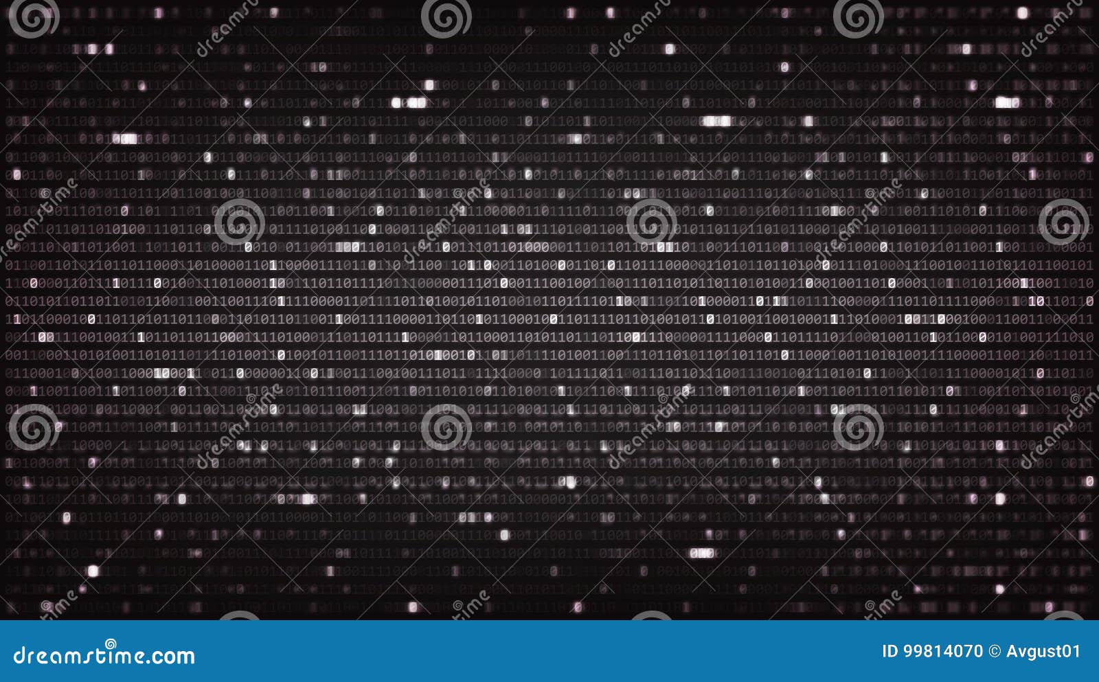 Dark Background with Programming Code Stock Vector - Illustration of ...