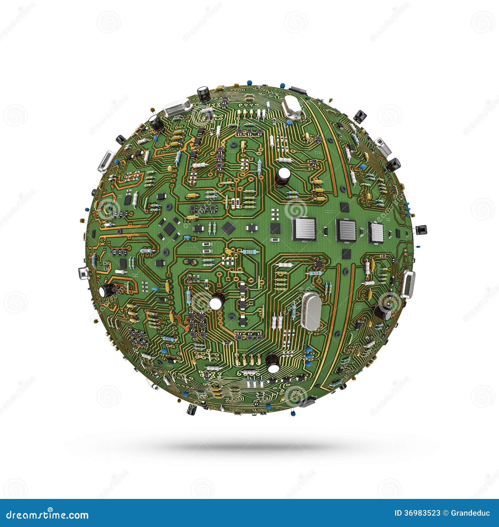 Data ball stock illustration. Illustration of network - 36983523