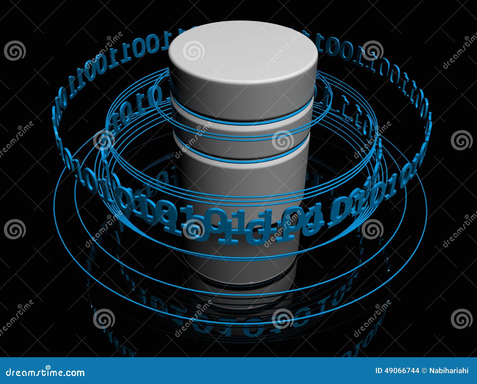 Data base stock illustration. Illustration of silver - 49066744