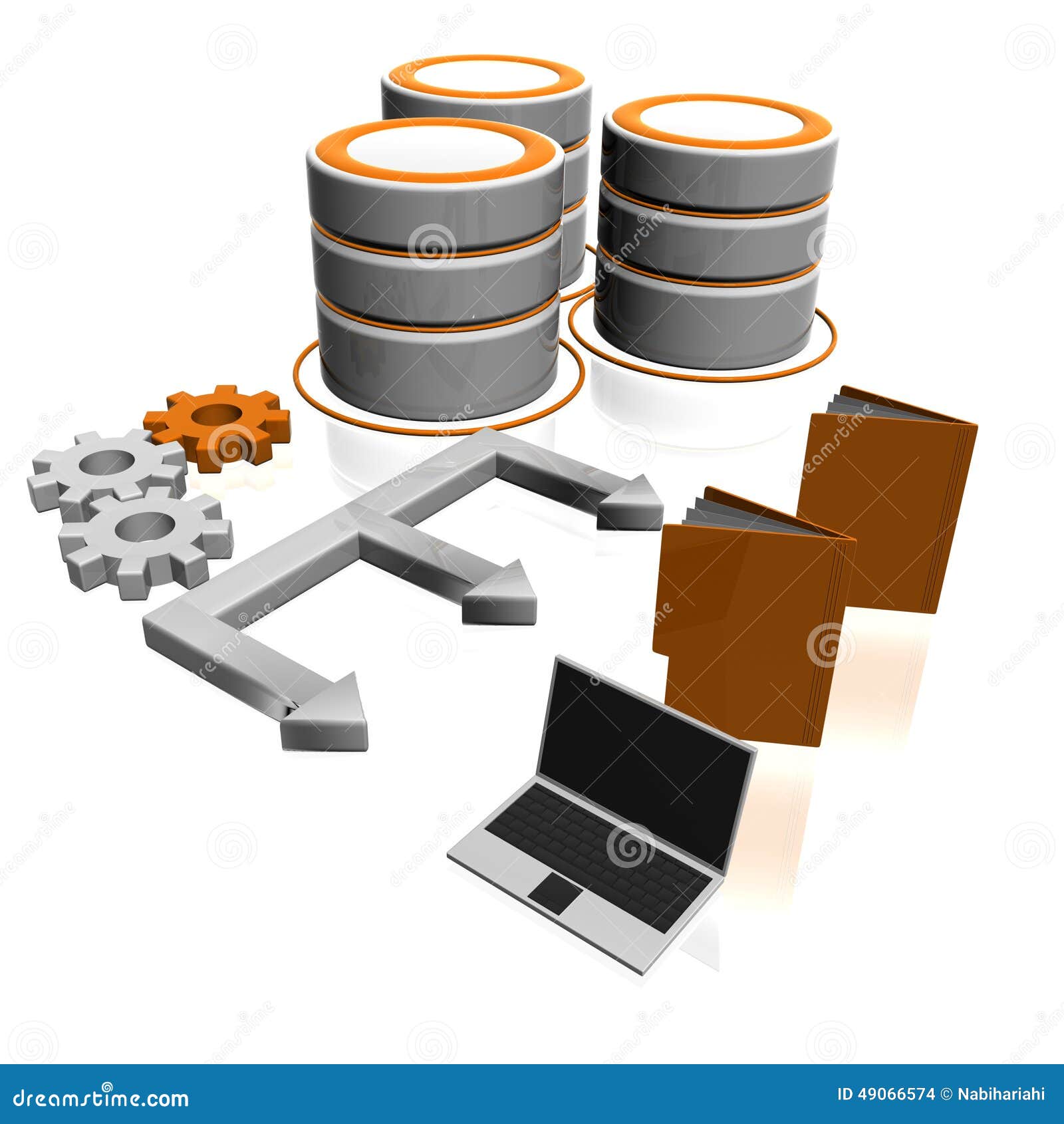 Data base icon stock illustration. Illustration of cloud - 49066574