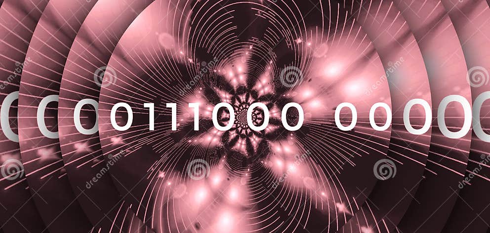 Data Binary Code 000111 Abstract Stock Illustration - Illustration of ...