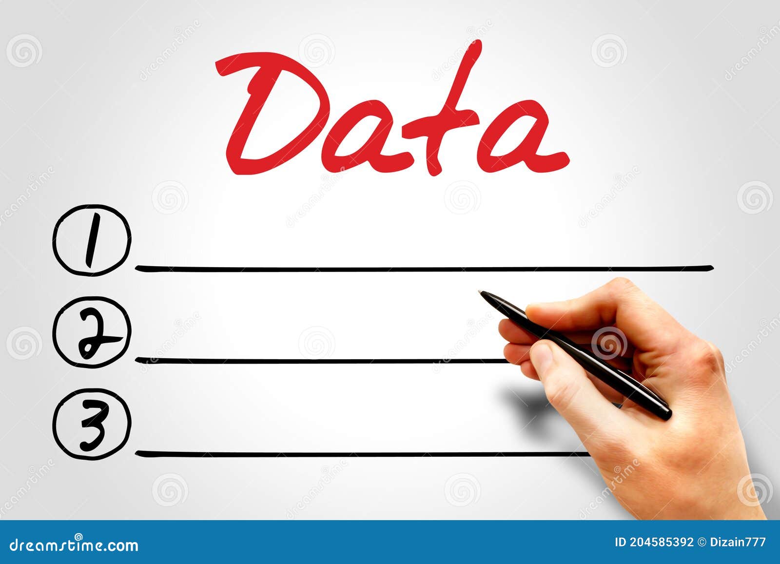 Data blank list stock photo. Image of blank, analysis - 204585392