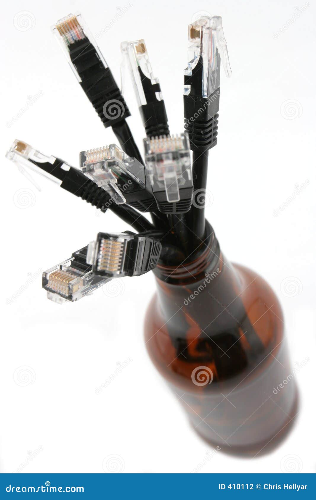 Data Bottleneck. stock photo. Image of bottleneck, communications - 410112