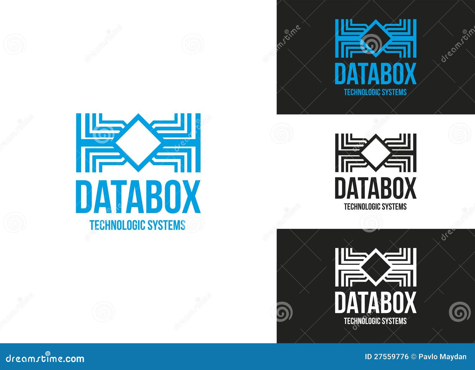Data Box stock vector. Illustration of techno, technology - 27559776