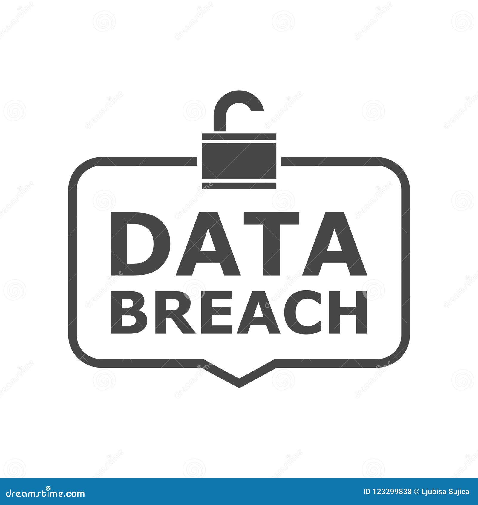Data Breach Concept, Simple Vector Icon Stock Vector - Illustration of ... Data Breach Concept, Simple Vector Icon Stock Vector - Illustration of ...
