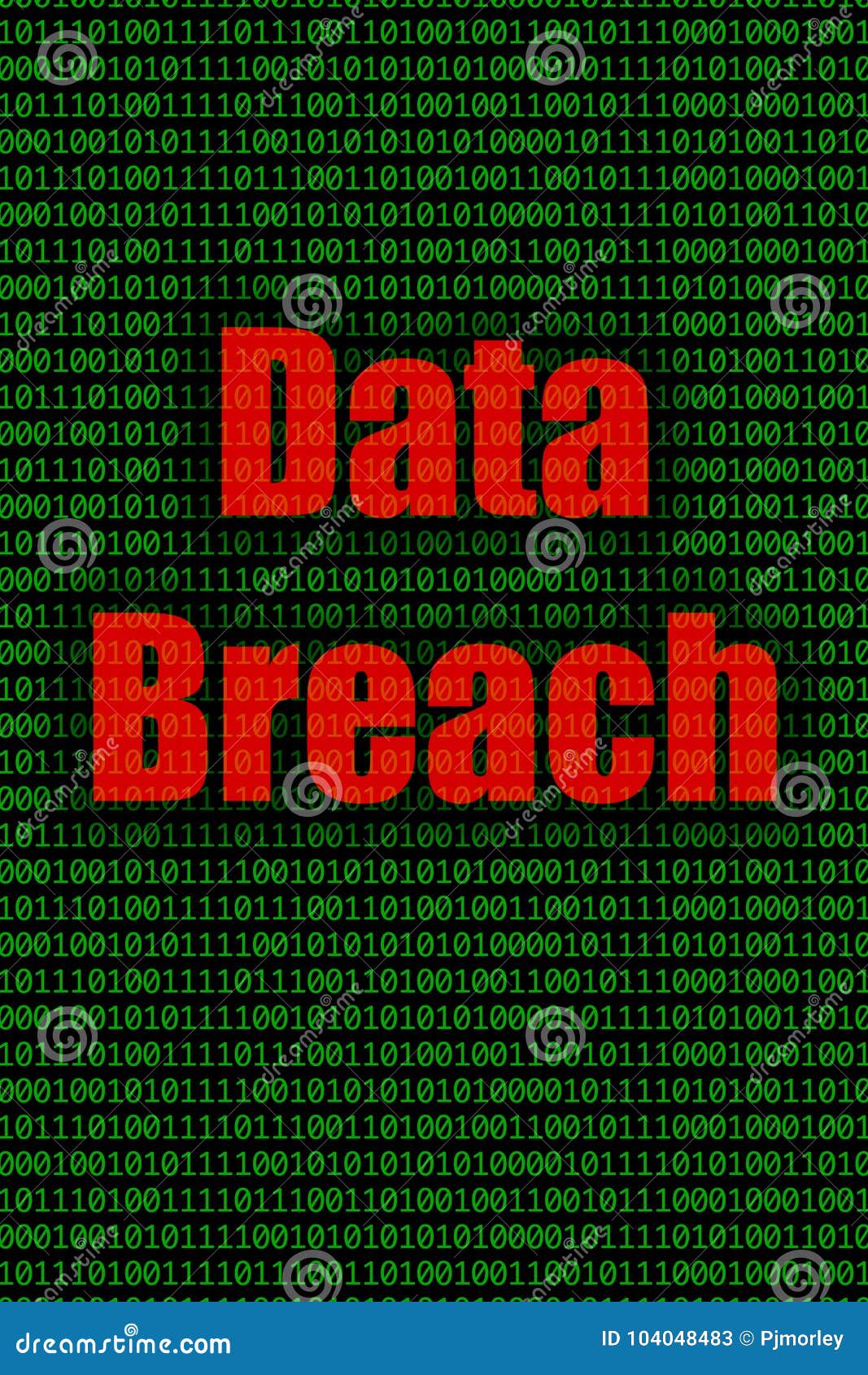Data Breach and Internet Security Stock Illustration - Illustration of ...