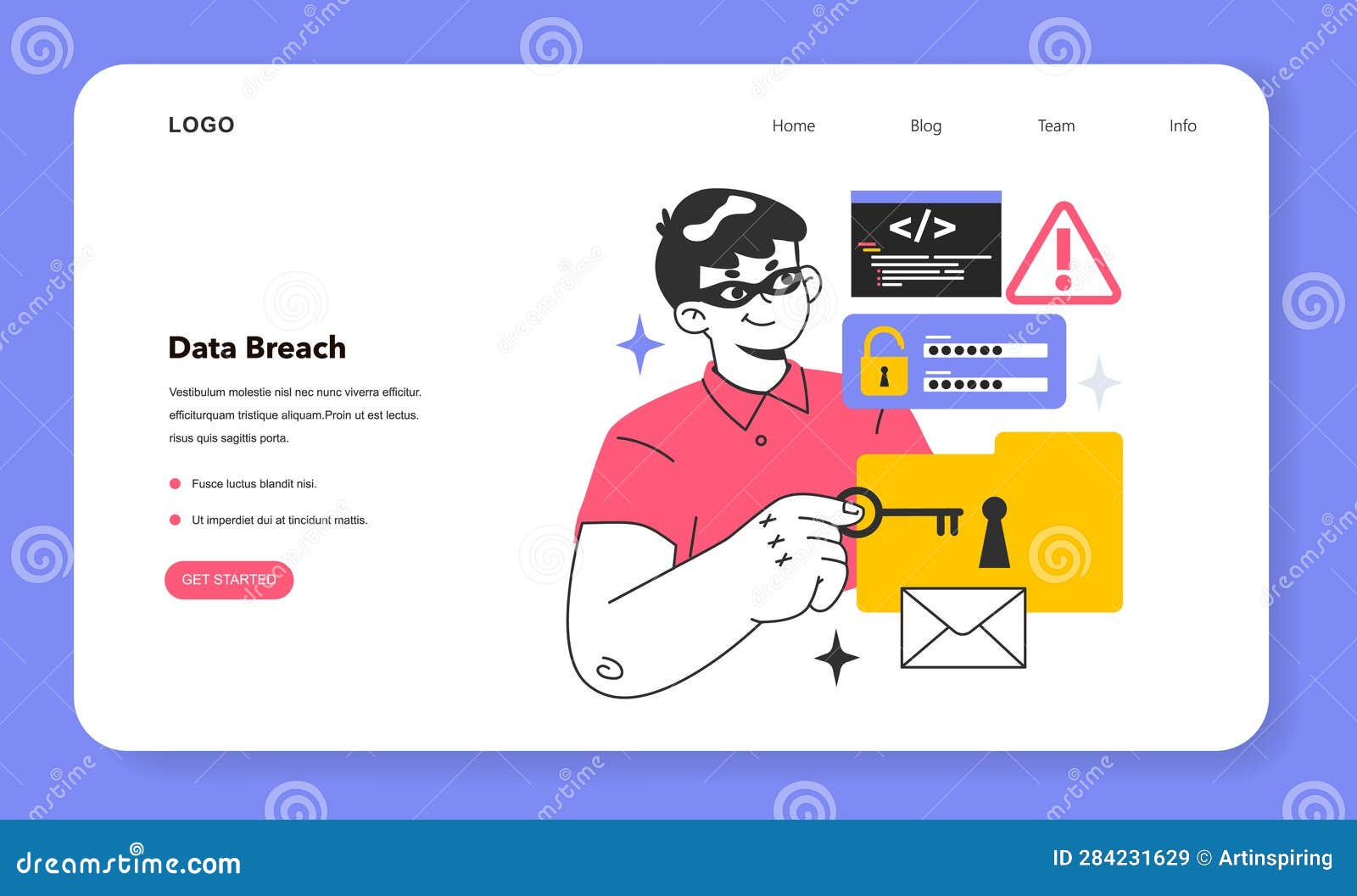 Data Breach or Leak Web Banner or Landing Page. Confidential ... Data Breach or Leak Web Banner or Landing Page. Confidential ...