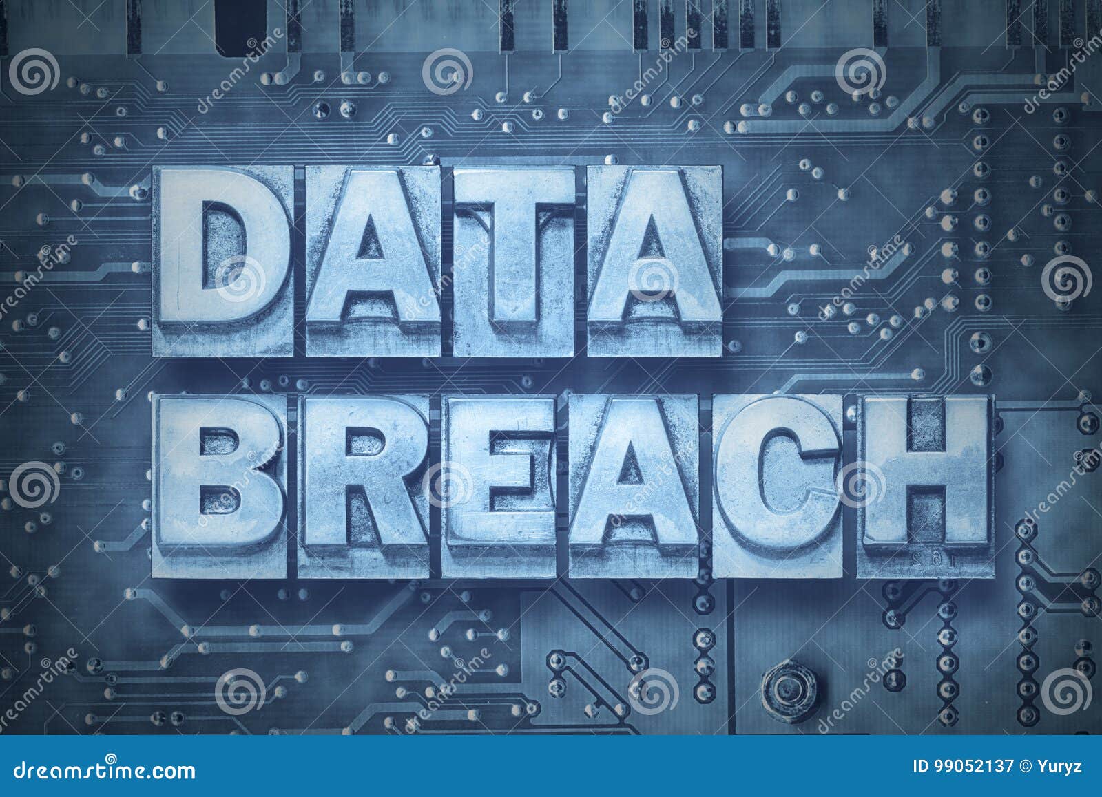 Data breach pc board stock image. Image of concept, breach - 99052137