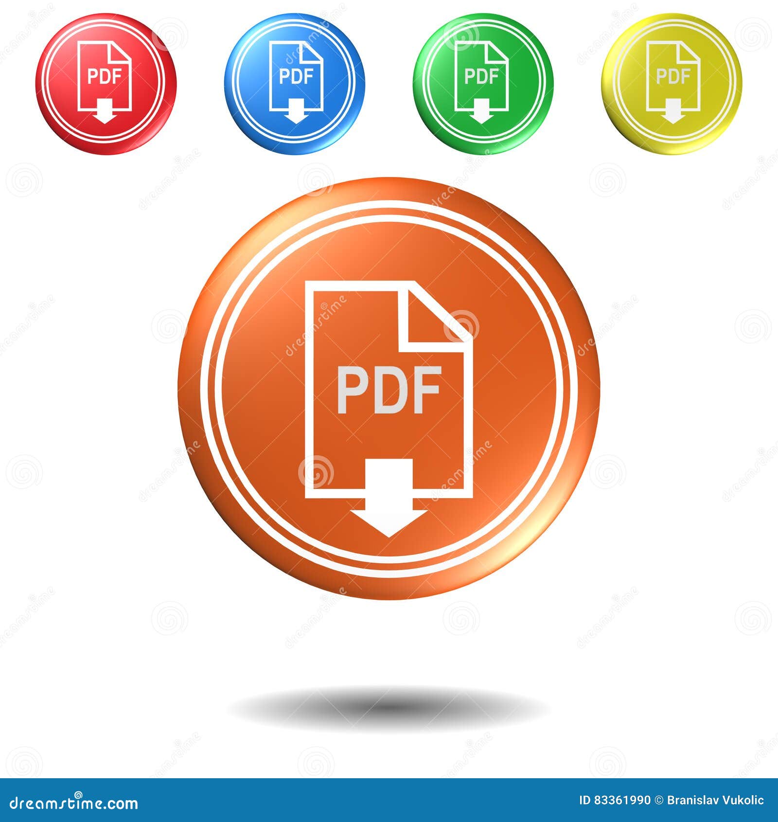 Data,button,3D Illustration Stock Illustration - Illustration of ...