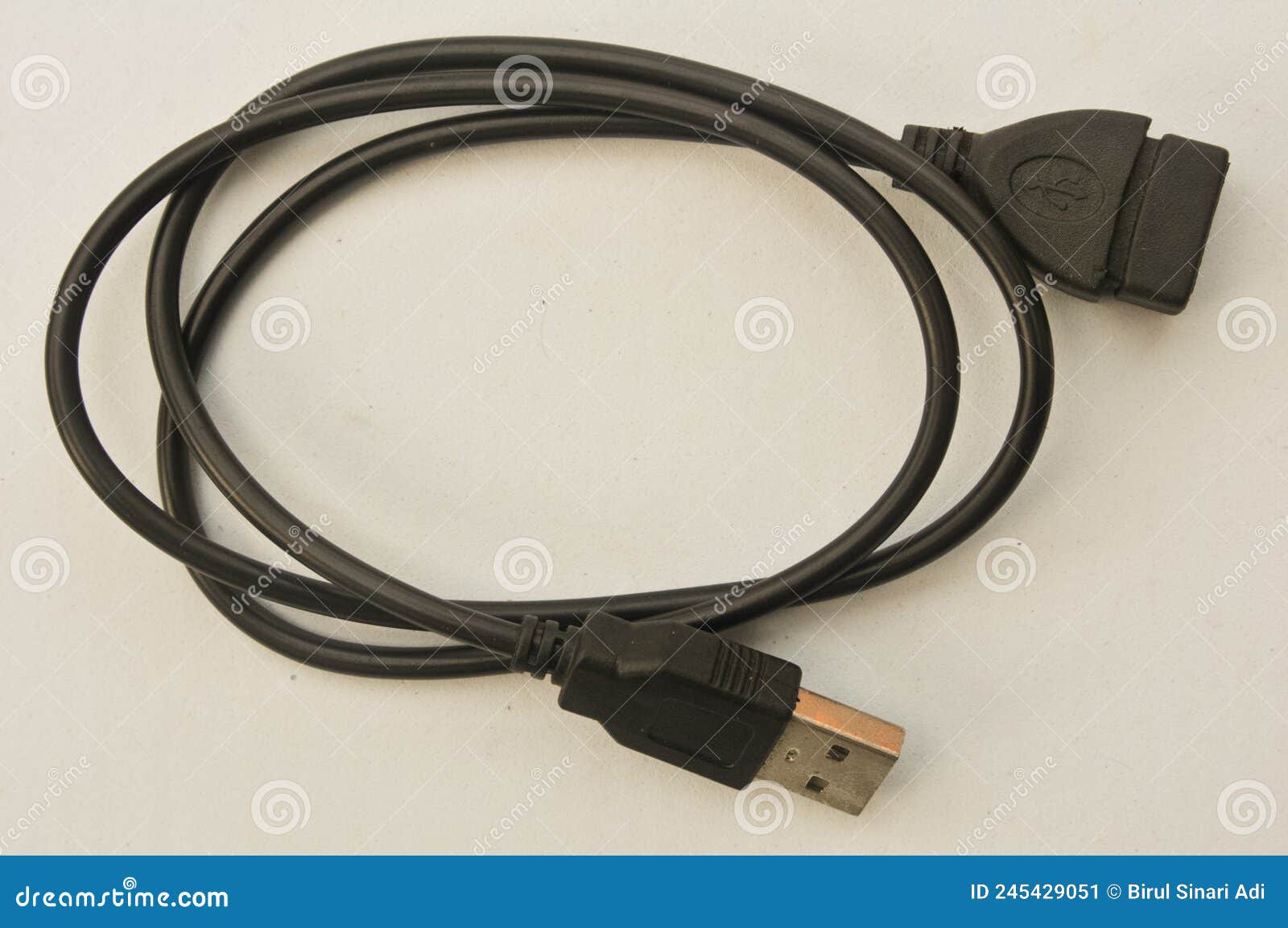 Data Cable of Computer USB stock vector. Illustration of digital ...
