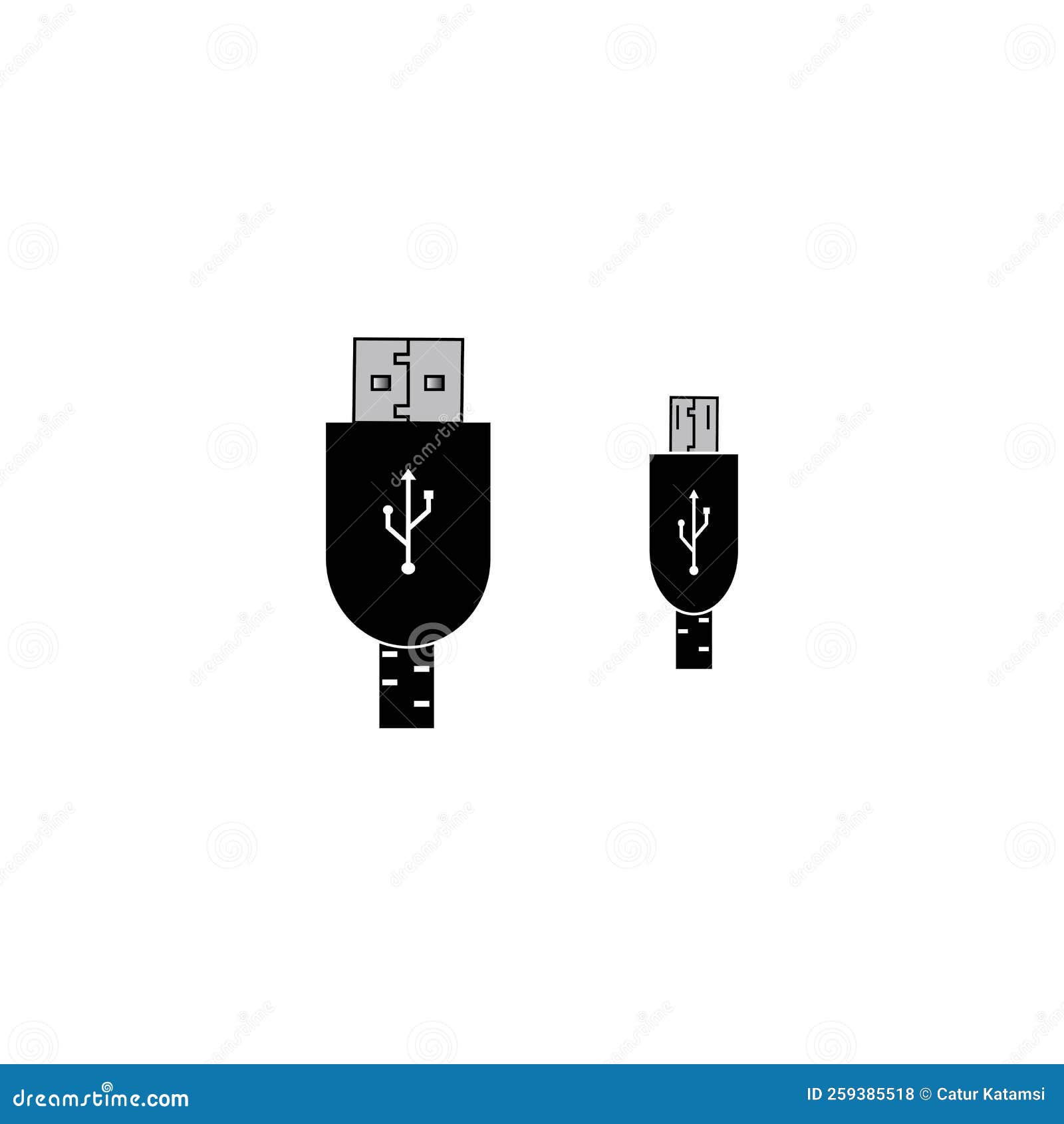 Data cable design template stock illustration. Illustration of ...