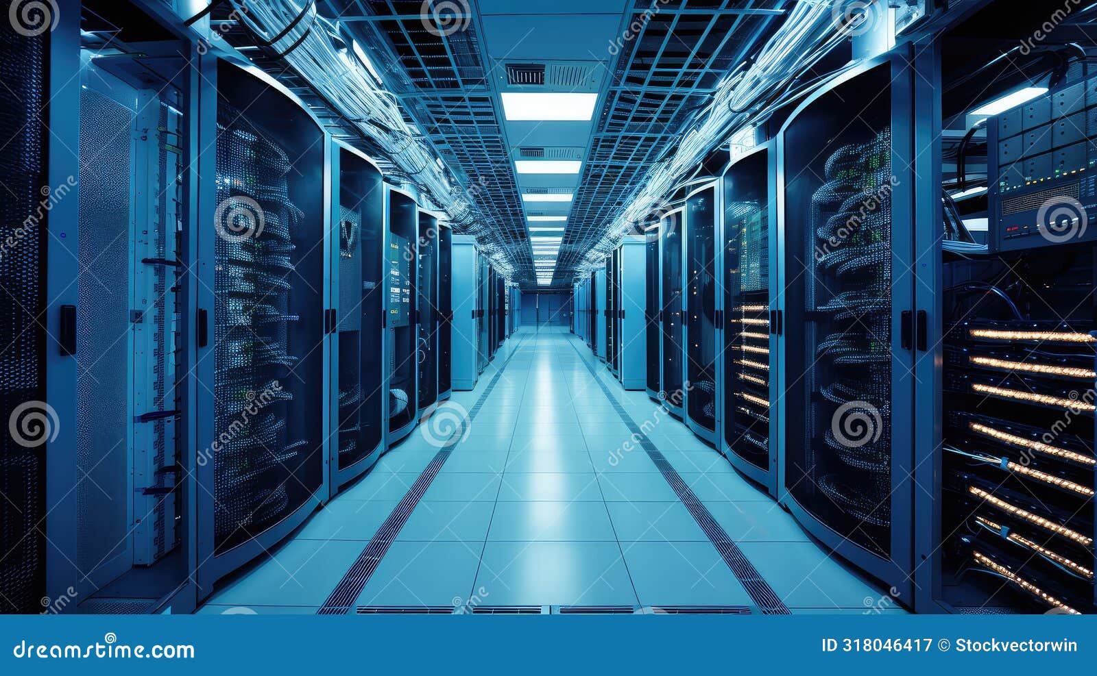 Data cable tray stock illustration. Illustration of tray - 318046417