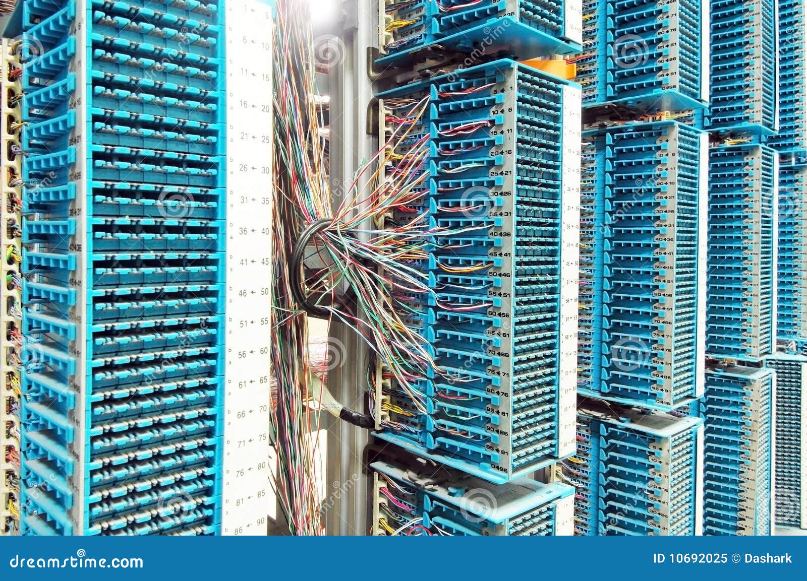 Data center stock image. Image of interior, fibre, internet - 10692025