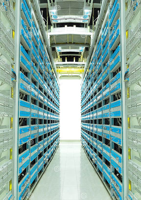 Data center stock photo. Image of interior, high, broadband - 10896830