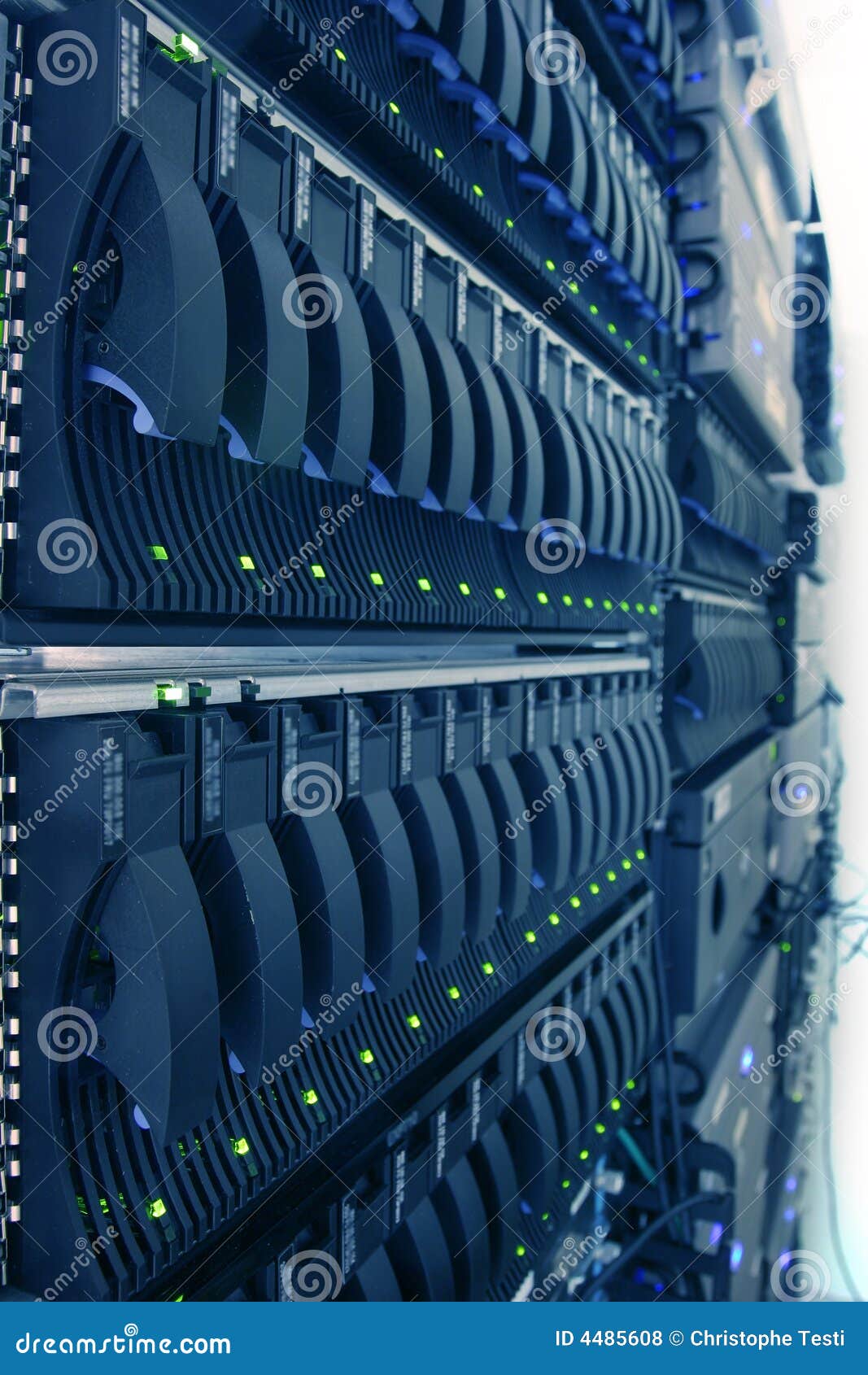 Data Center stock photo. Image of closeup, cables, computing - 4485608