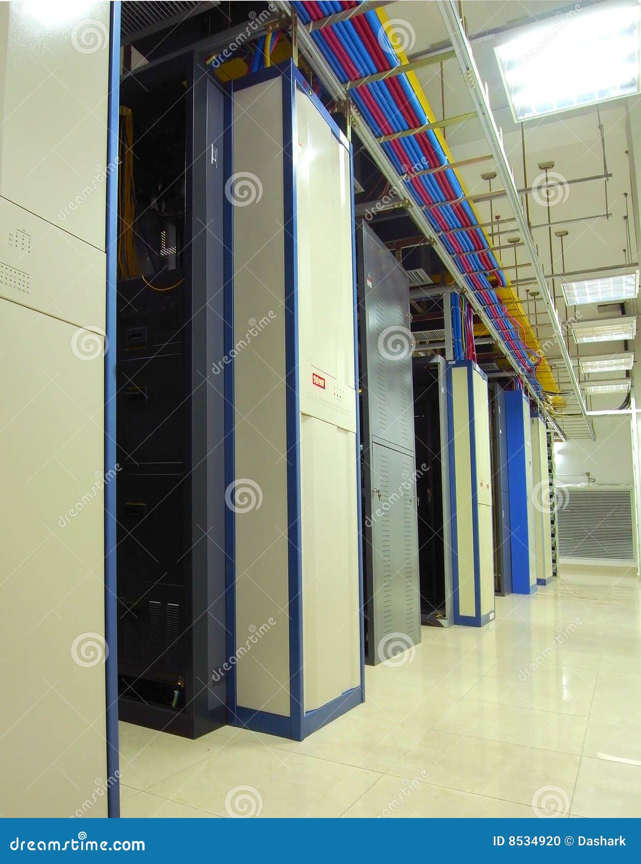 Data center stock photo. Image of network, power, line - 8534920