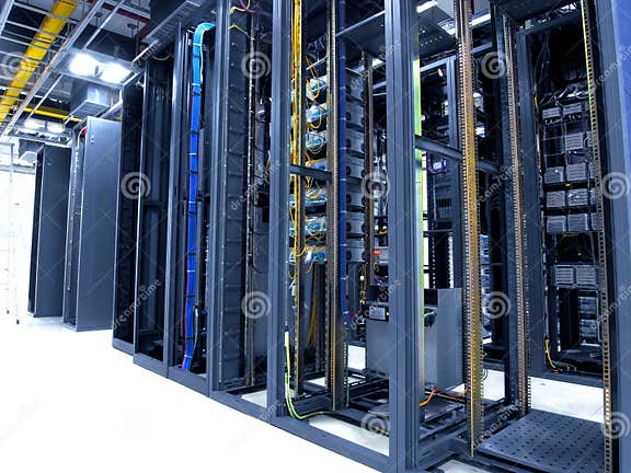 Data center stock image. Image of center, ethernet, datacenter - 8690451