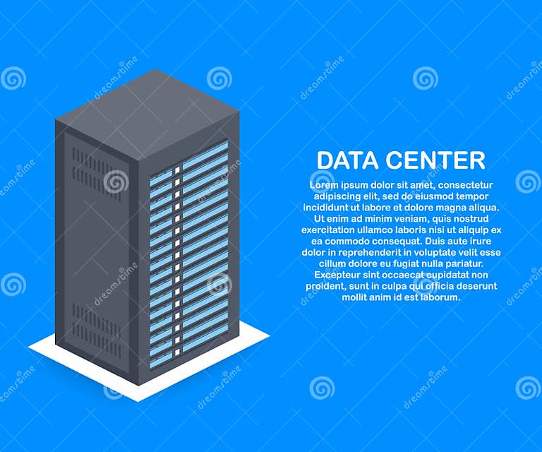 Data Center Cloud Connection Hosting Server Computer Information Database Synchronize Technology