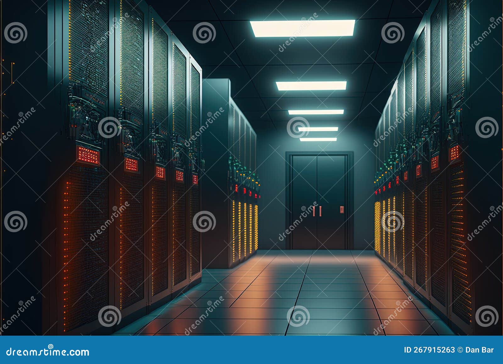Data Center Computers, Large Facility with Servers, Storage Solution ... Data Center Computers, Large Facility with Servers, Storage Solution ...