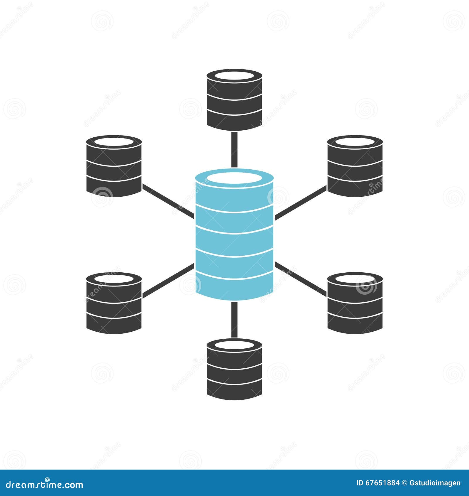 Data center design stock illustration. Illustration of database - 67651884