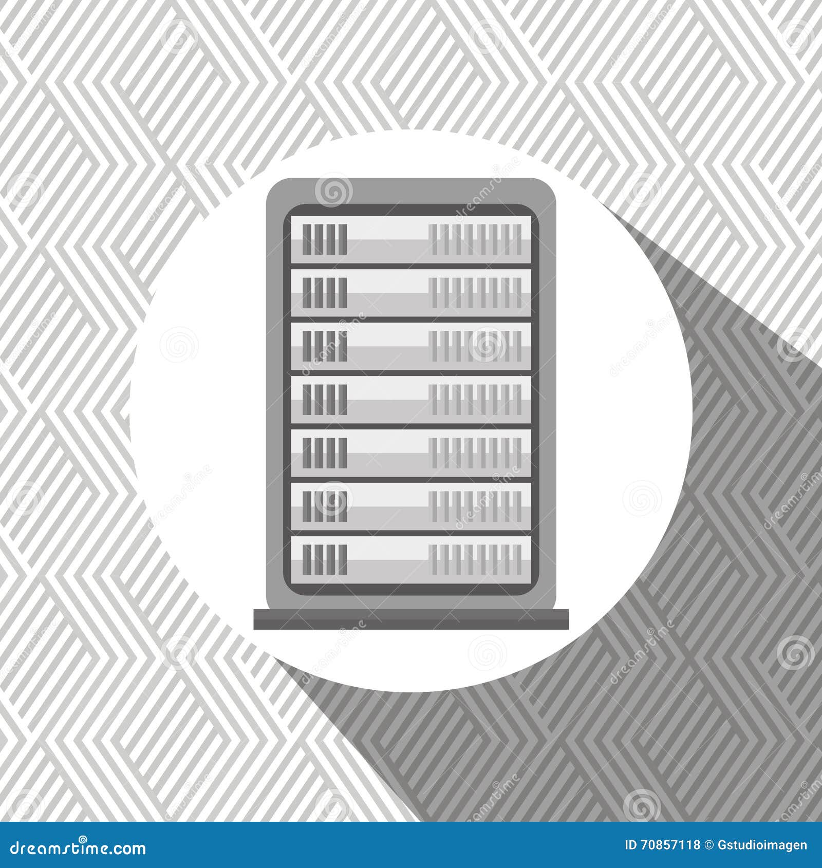 Data center design stock illustration. Illustration of isolated - 70857118