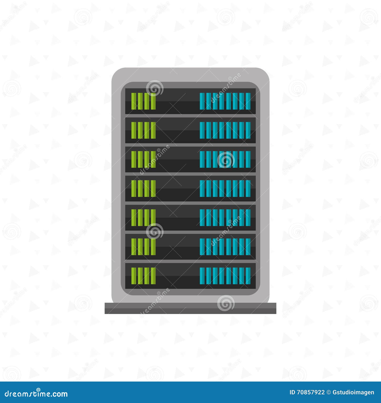 Data center design stock illustration. Illustration of information ...