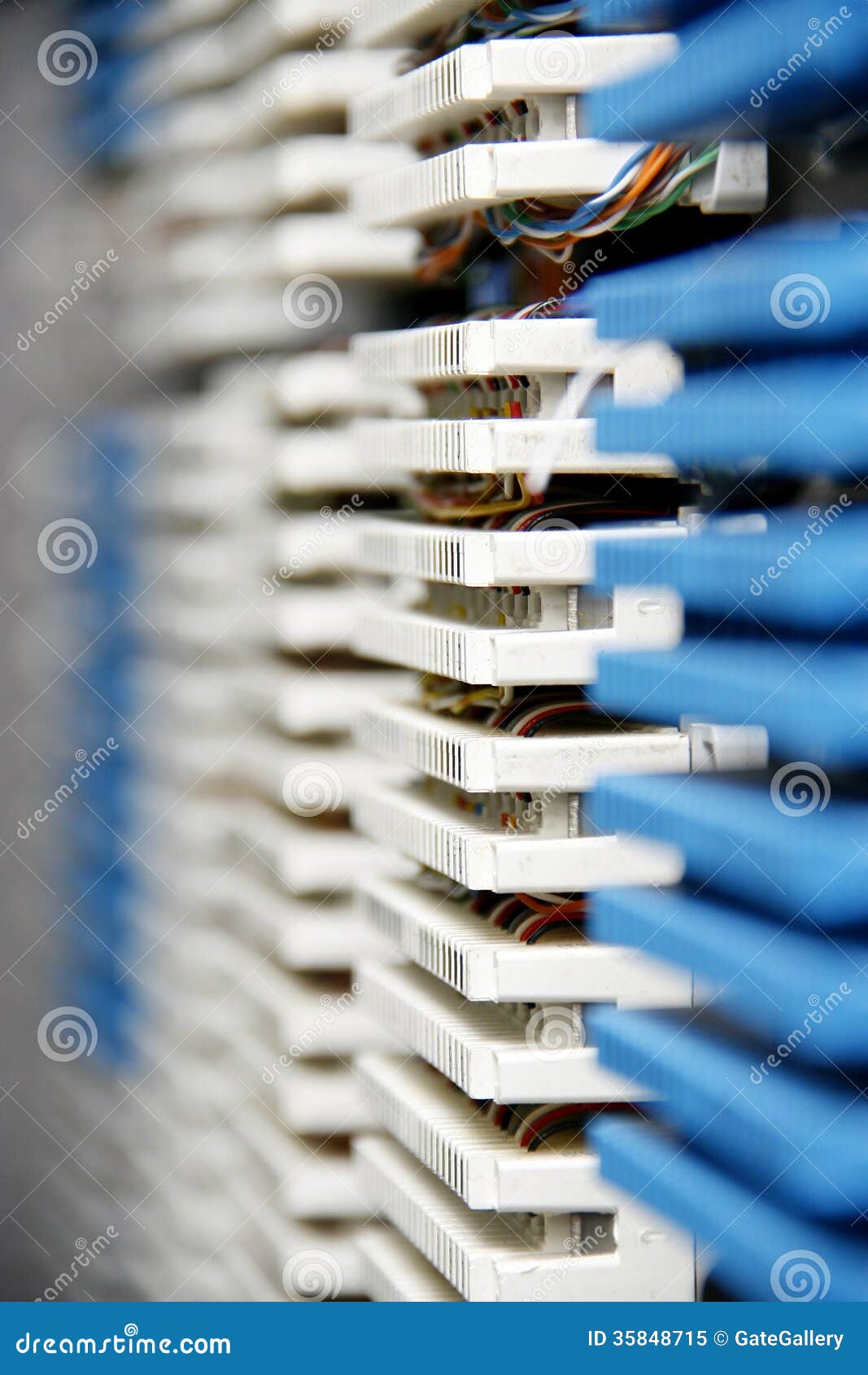 Telephone Wires Panel stock image. Image of electronic - 35848715