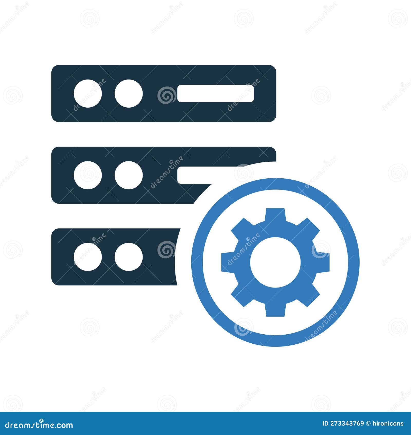 Data Center, Development Icon Stock Illustration - Illustration of data ...