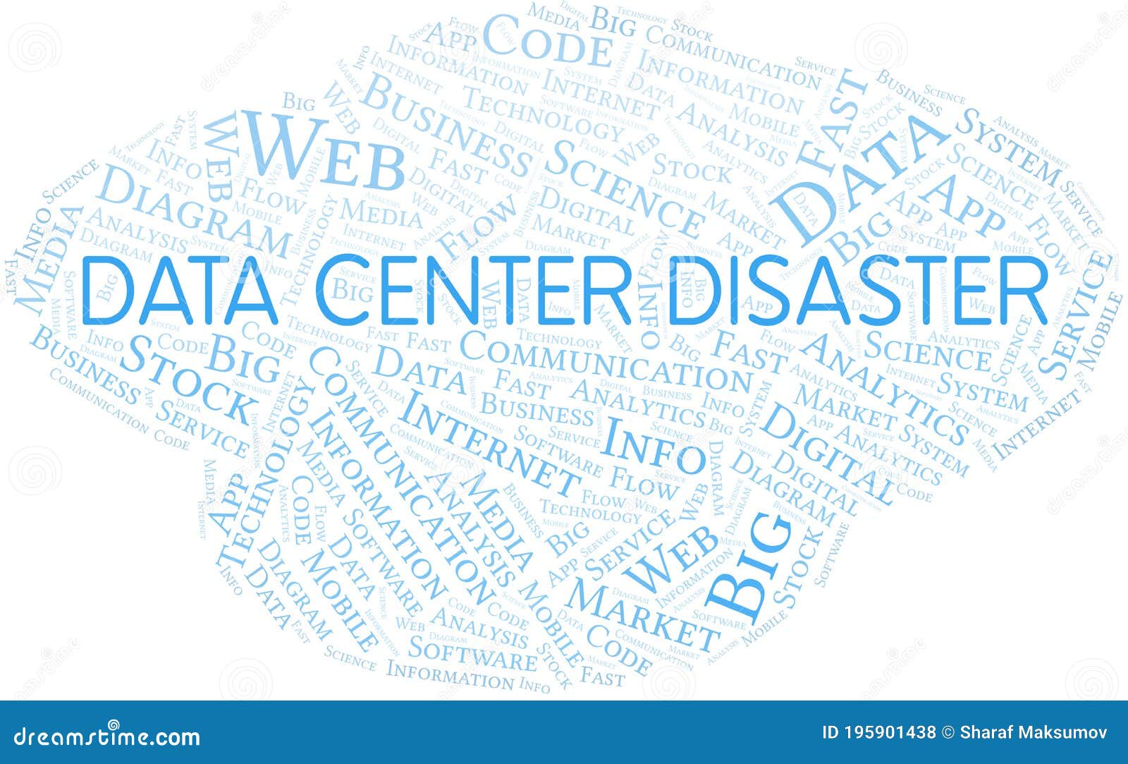 Data Center Disaster Vector Word Cloud, Made with Text only. Stock ... Data Center Disaster Vector Word Cloud, Made with Text only. Stock ...