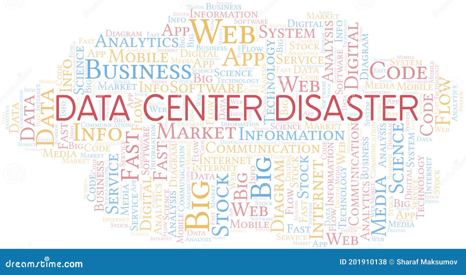 Data Center Disaster Vector Word Cloud, Made with Text only. Stock ... Data Center Disaster Vector Word Cloud, Made with Text only. Stock ...