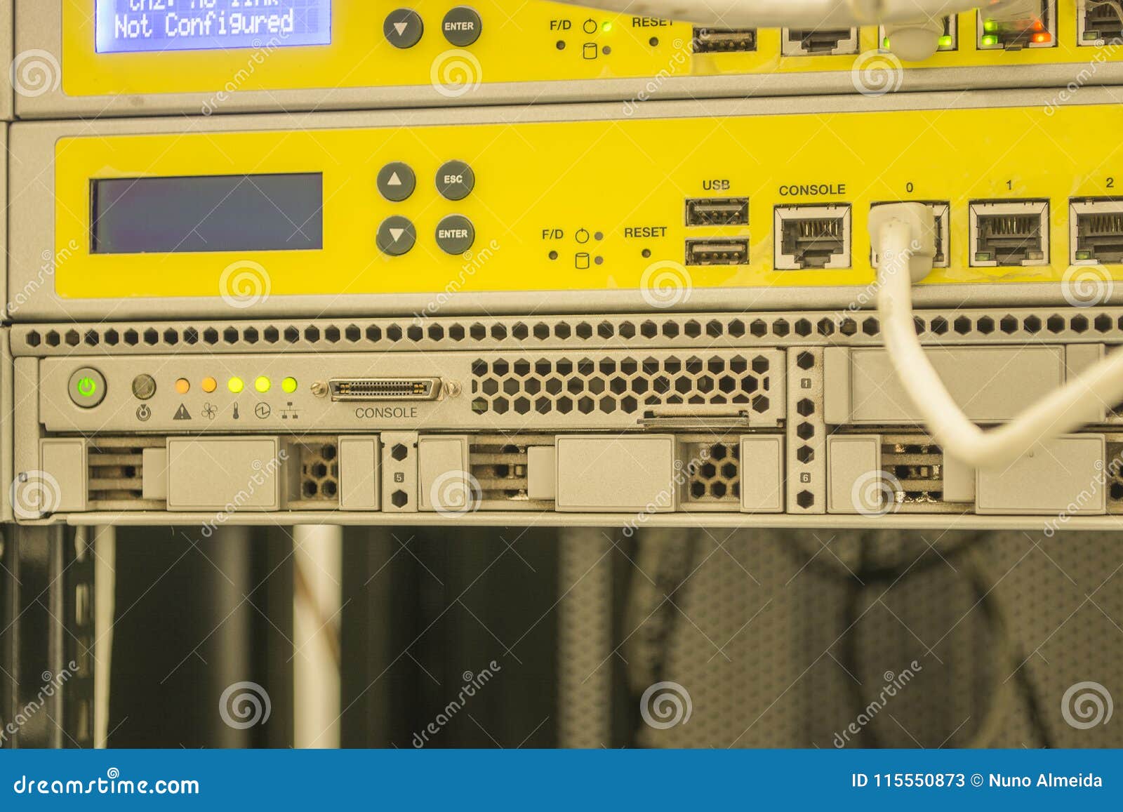 Data Center, Electronic Boards Equipment Stock Image - Image of ...