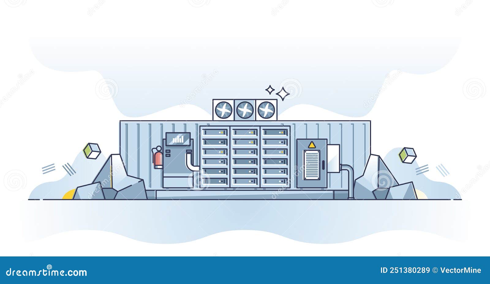 Data Center Facility and Information Storage Database Servers Outline ...