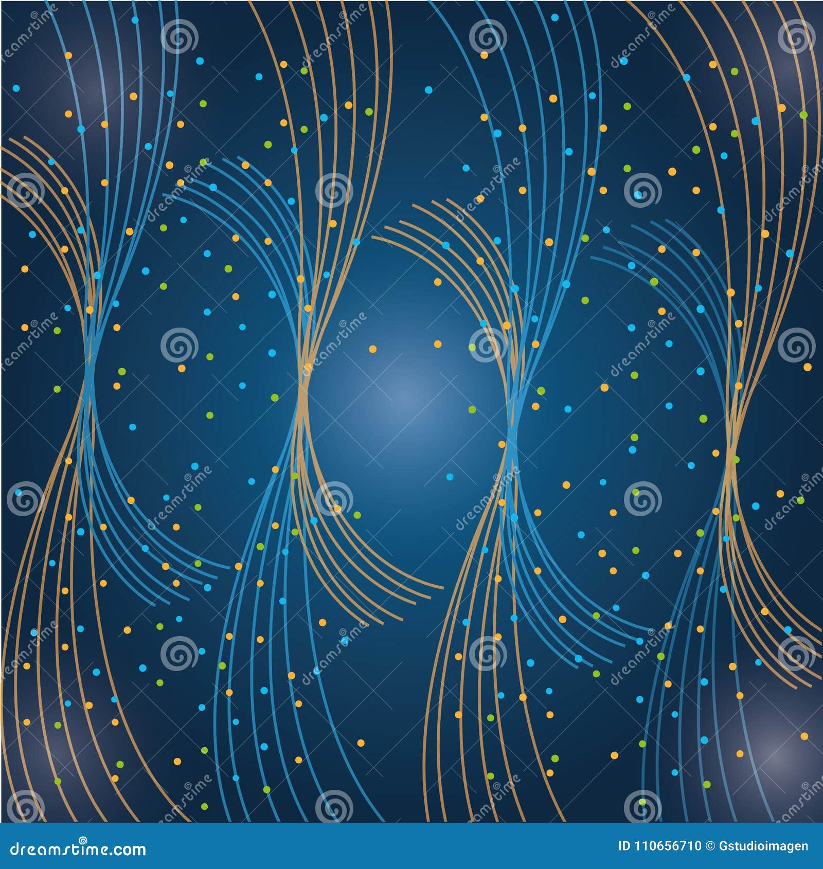 Data Center Futuristic Abstract Connection Stock Vector - Illustration ...