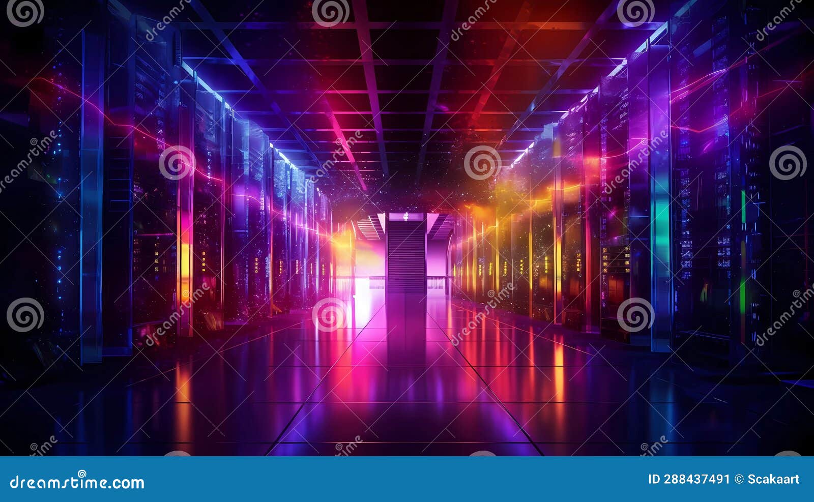 Data Center Illumination: Journey into the Neon-lit Depths of ...