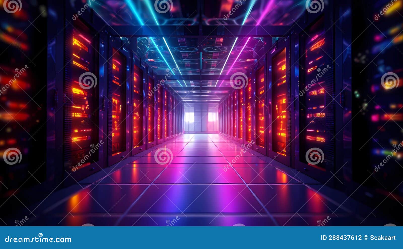 Data Center Illumination: Journey into the Neon-lit Depths of ...
