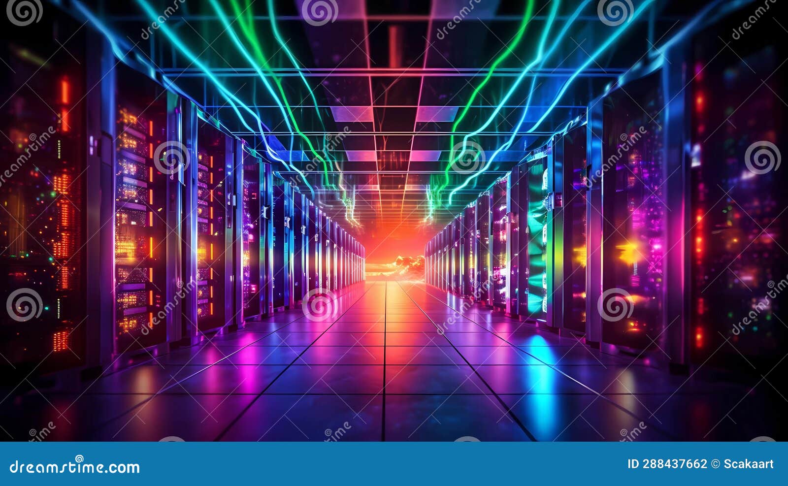 Data Center Illumination: Journey into the Neon-lit Depths of ...
