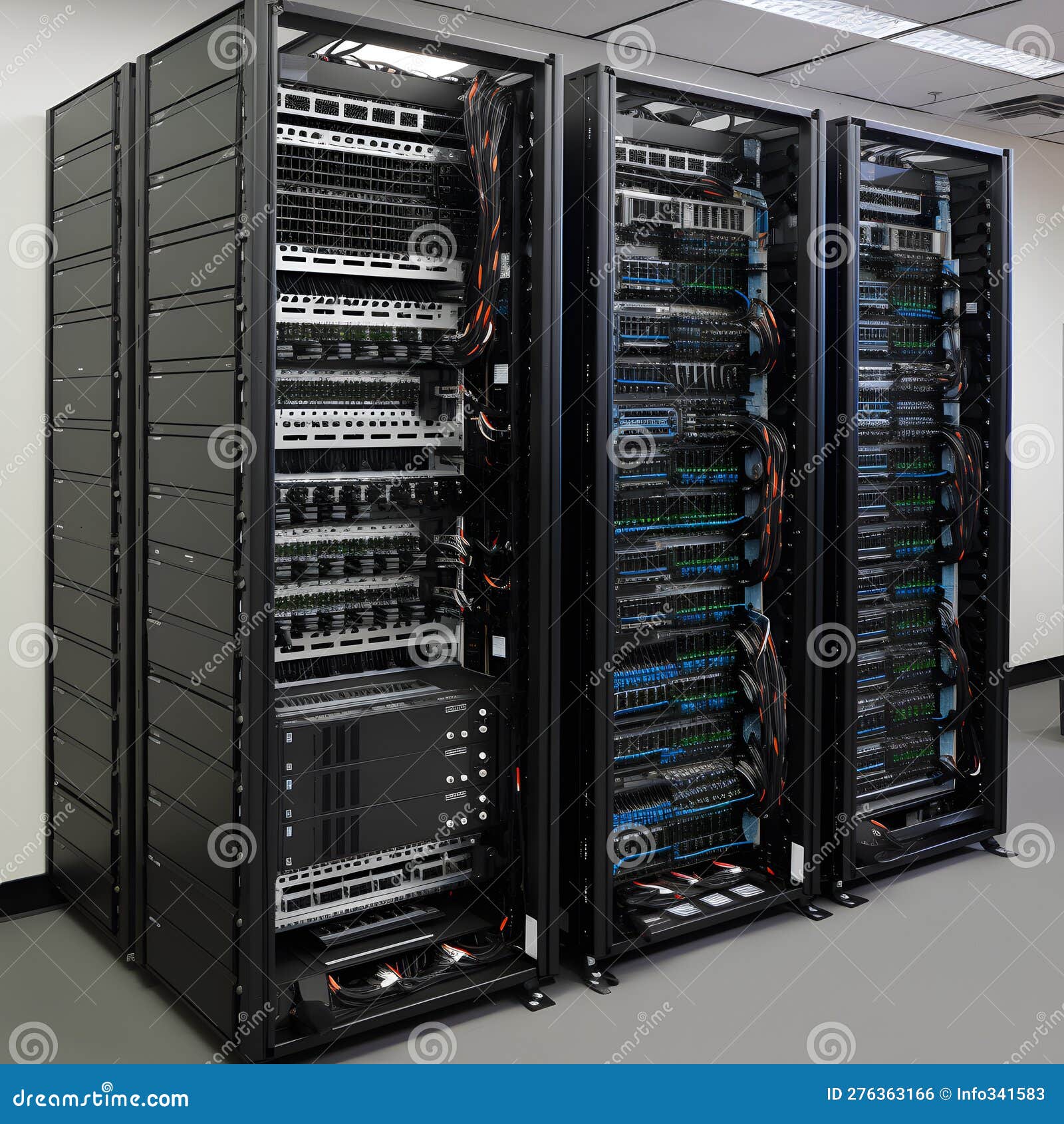 A Data Center Infrastructure Using Power and Cooling Tech One Created ...