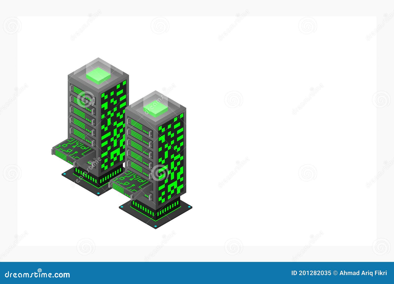 Data Center Isometric, Database and Cloud Data Storage Concept, Server ... Data Center Isometric, Database and Cloud Data Storage Concept, Server ...