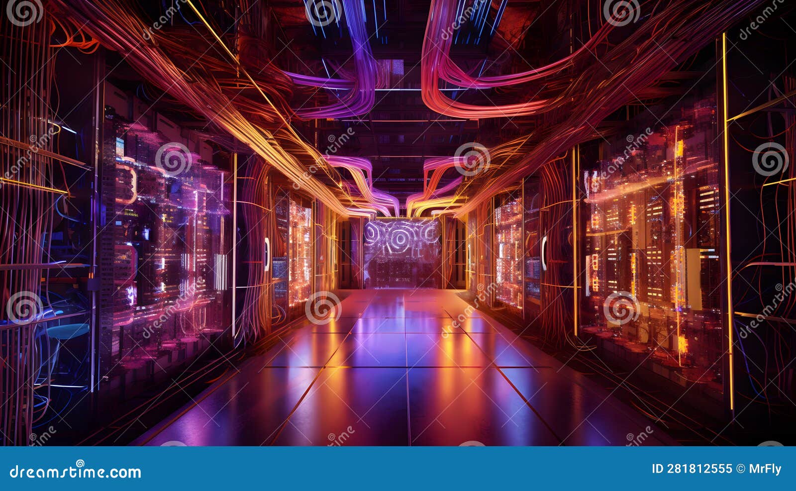 Data Center, Modern Data Room Filled with Servers Stock Image - Image ... Data Center, Modern Data Room Filled with Servers Stock Image - Image ...