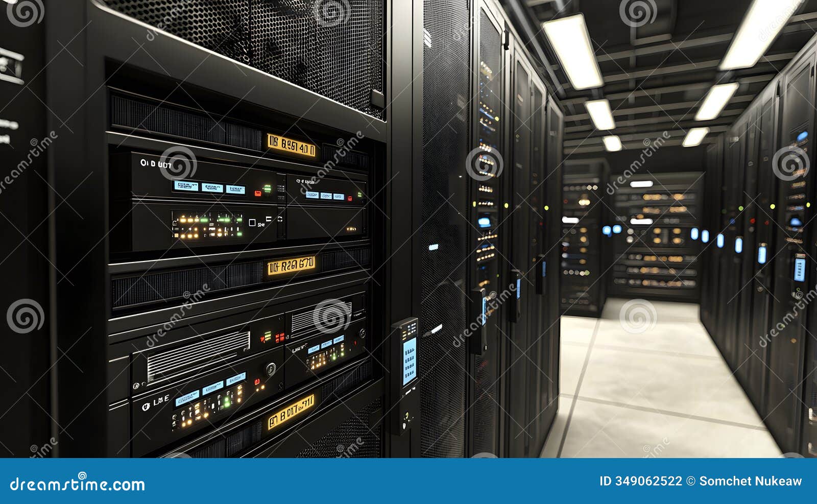Data Center Operations Server Room Infrastructure Image Technology ...