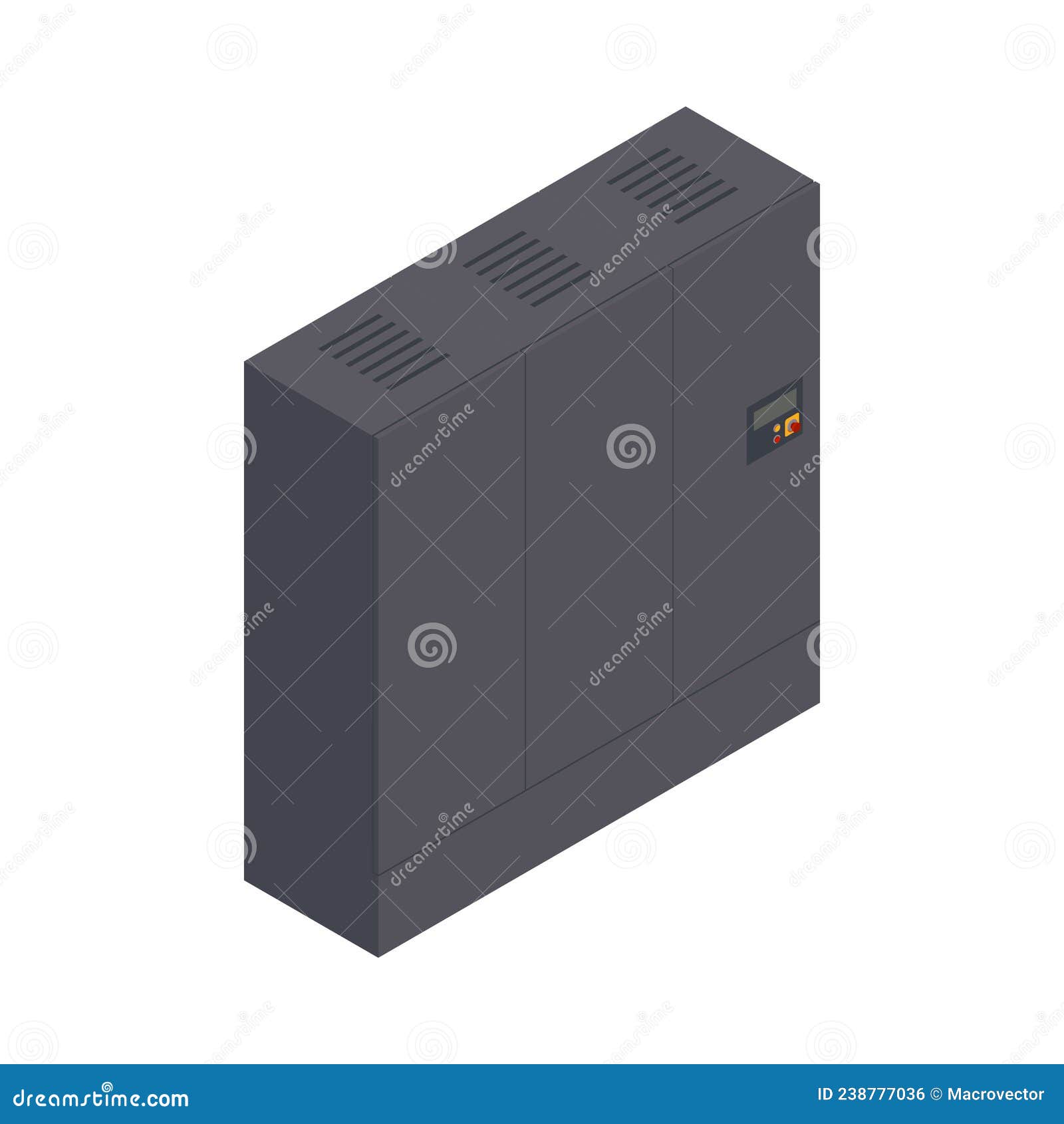 Data Center Rack stock vector. Illustration of rack - 238777036