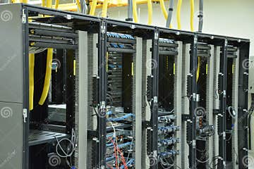 Data Center Rack and Stacks Stock Image - Image of digital, cyber: 37045719