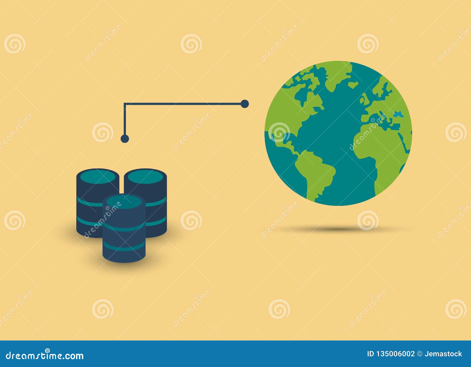 Data Center Related Icons Image Stock Vector - Illustration of archive ...