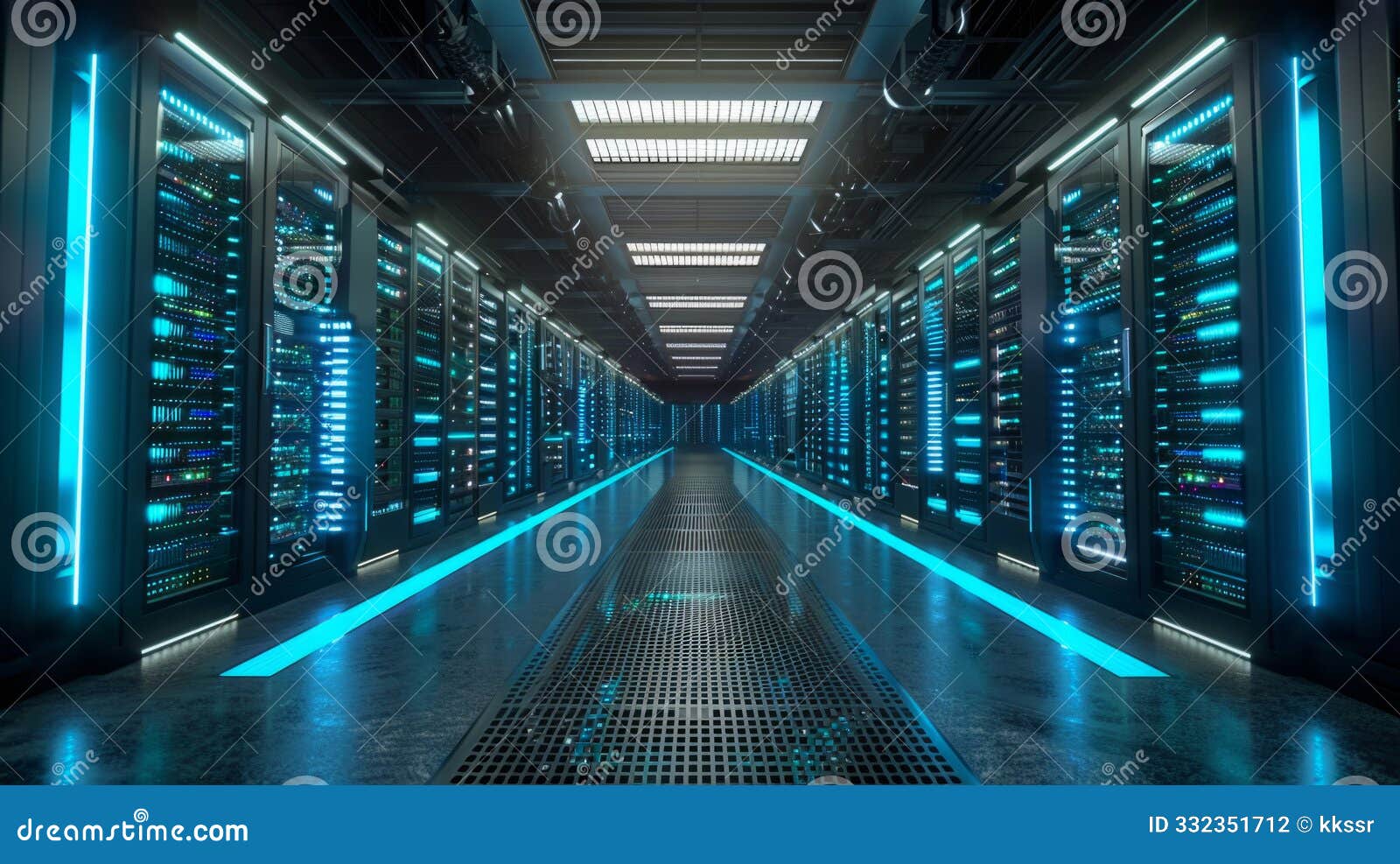 Data Center Reliability, State-of-the-art Data Center with Advanced ...