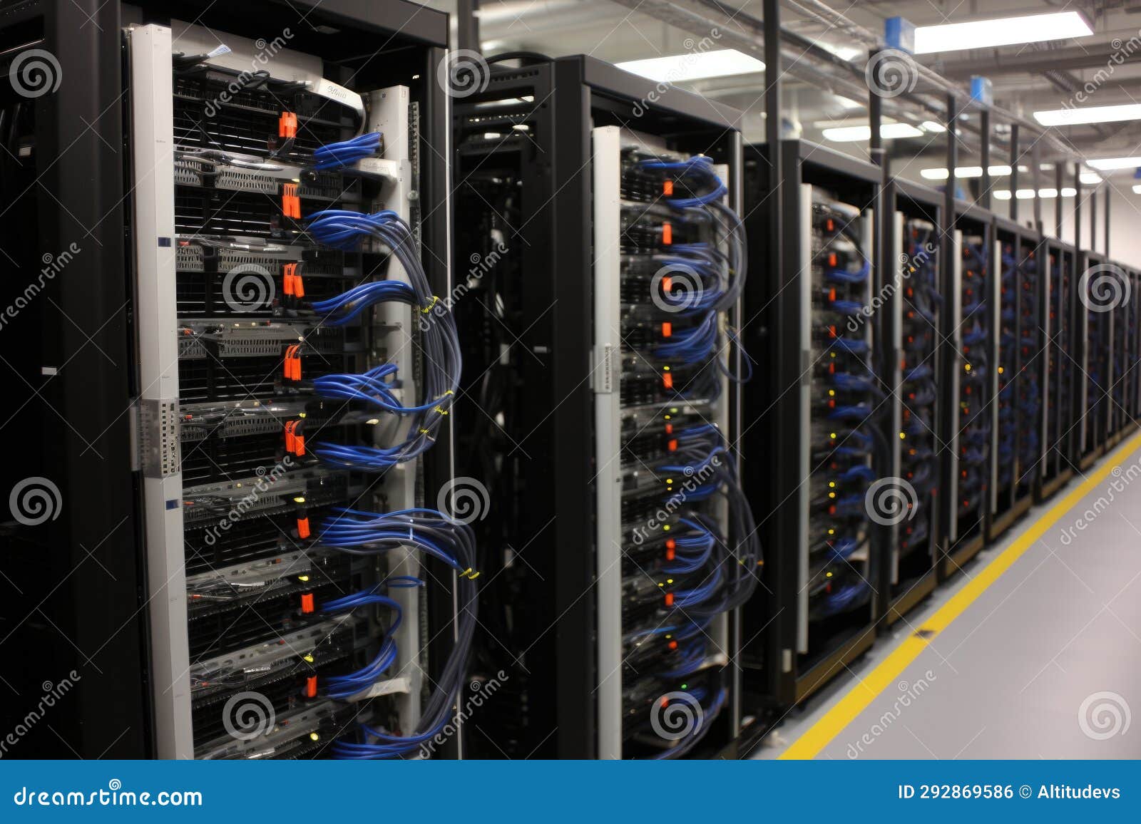 Data Center Rows of Servers Protected by Multi-factor Authentication ...