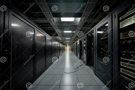 Data Center with Security System in Place, Including 24-hour Guard and ...