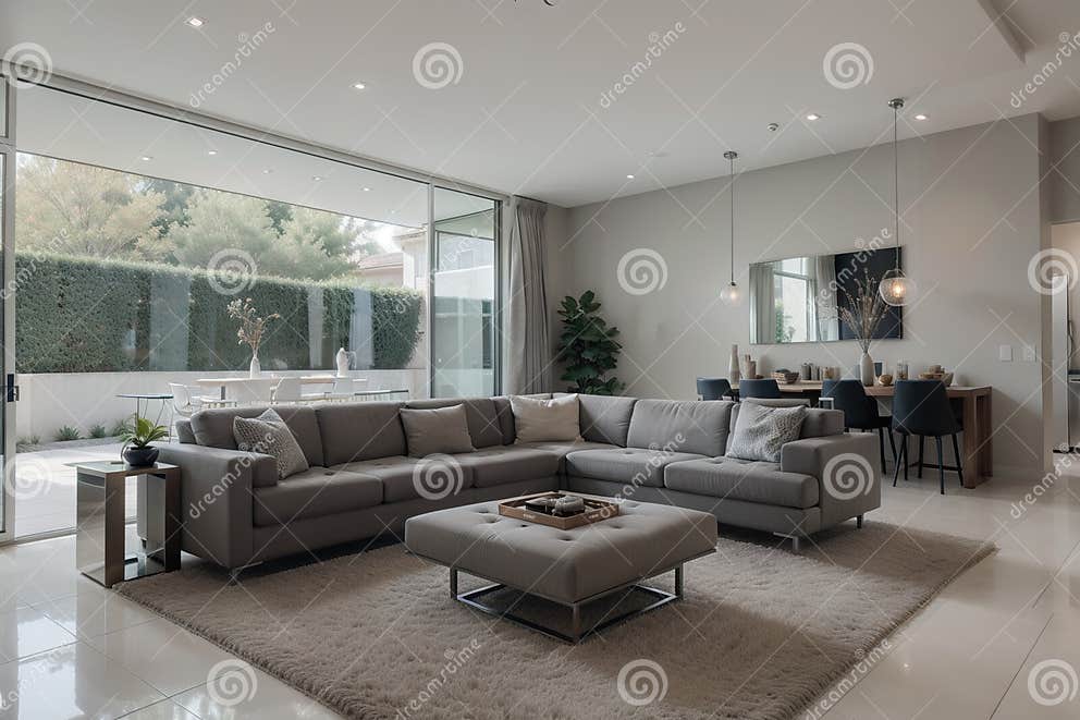 Showcasing Interior Design in Style Tranquil Tranquility Stock ...